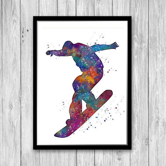 Snowboarding Artwork