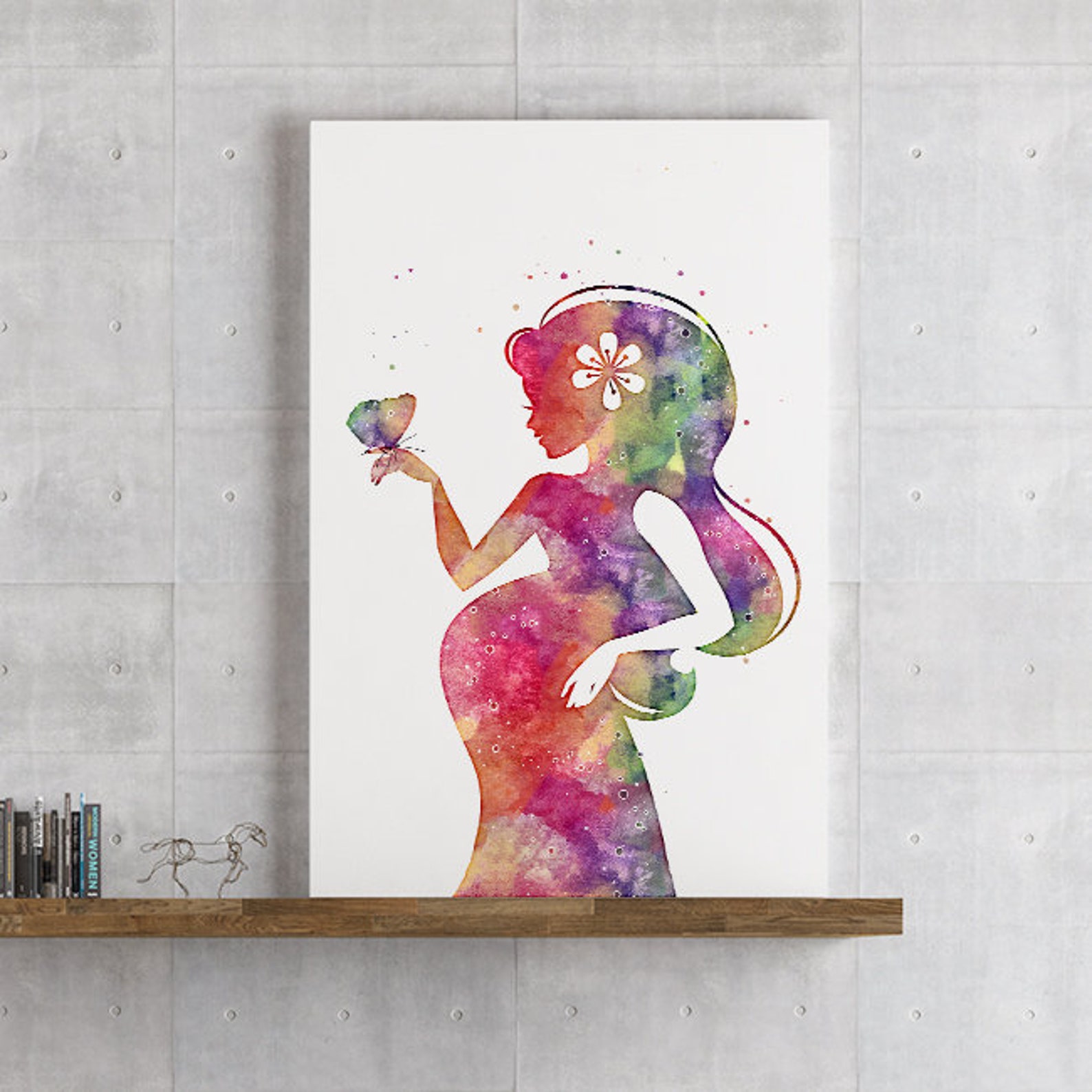 Obgyn Art Midwifery Art Midwife Gift Pregnant Women and - Etsy