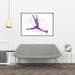 Figure Skating Decor for Girls Room Set of 3 Watercolor Prints Girl Ice ...