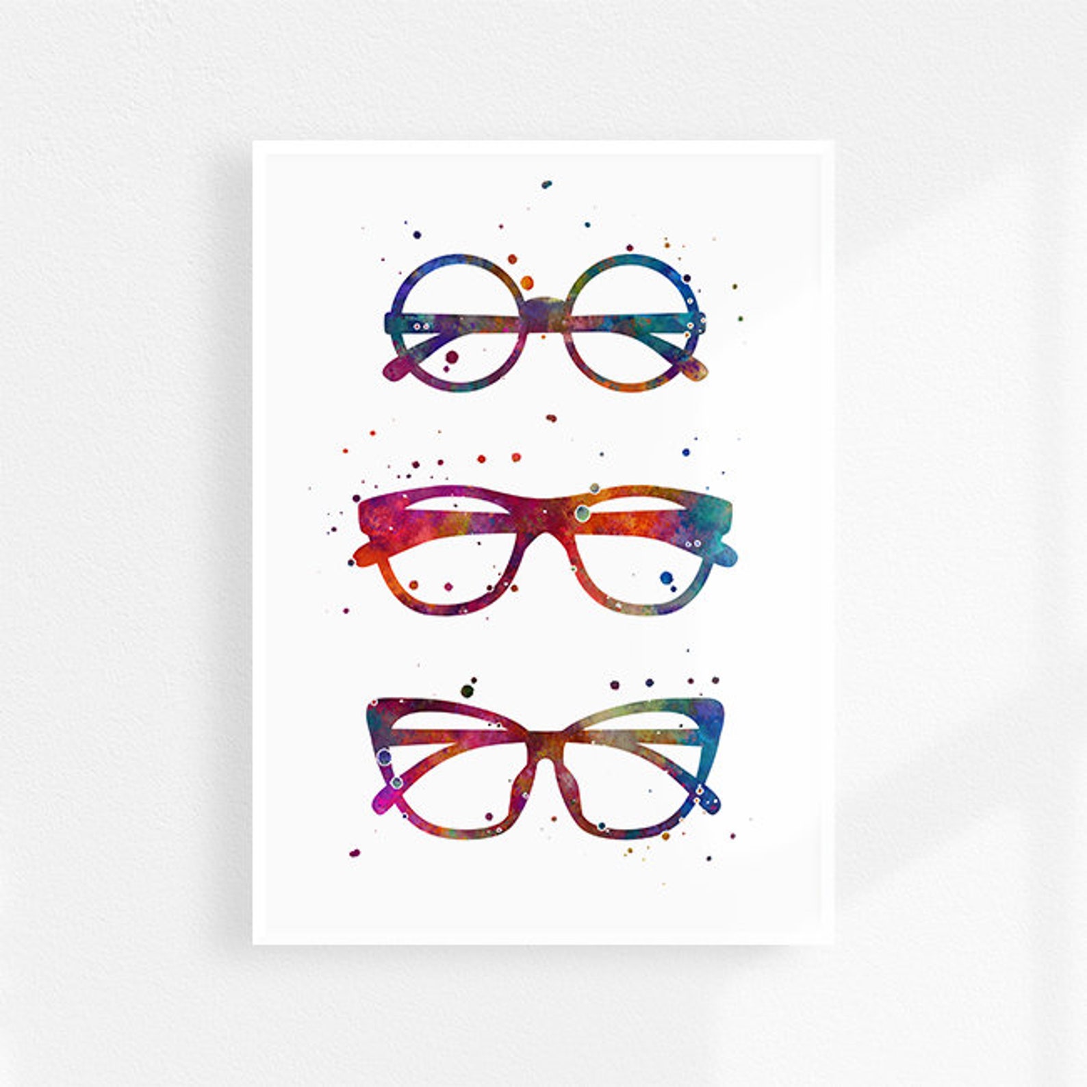 Ophthalmologist Gift, Ophthalmology Art Set of 4 Prints, Optometry Art ...