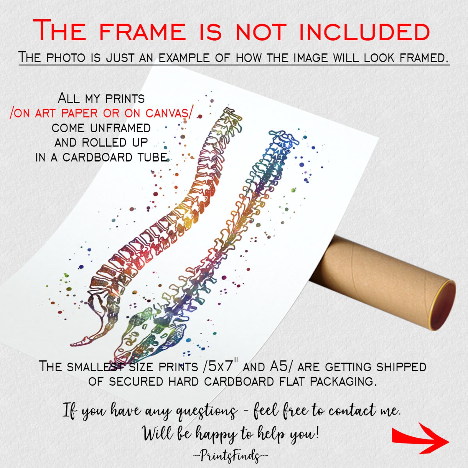 Physiotherapist Office Decor, Physiotherapy Art Watercolor Prints, Set ...