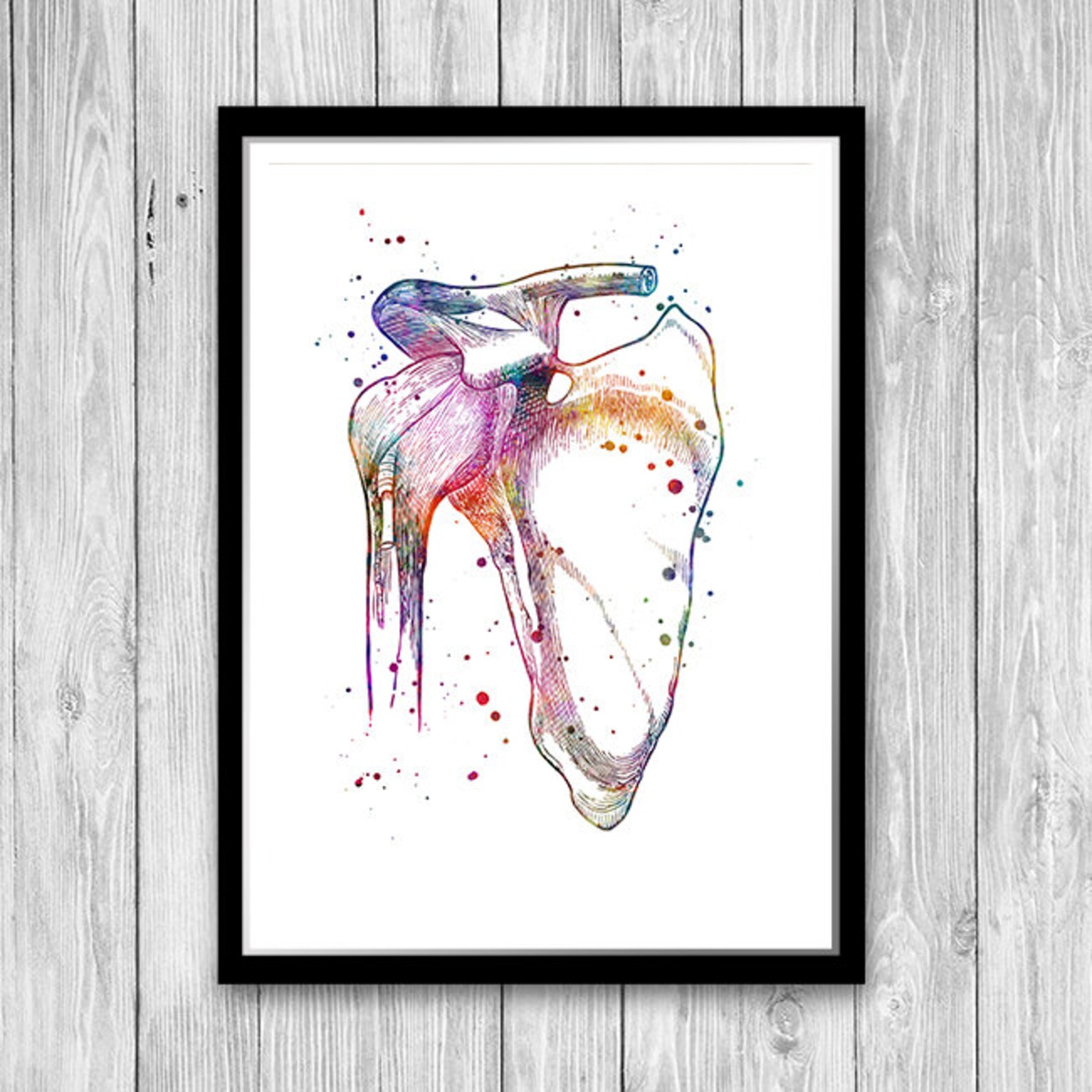Shoulder Joint Print Physiotherapist Gift Orthopedic Surgeon - Etsy