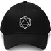 D20 Dice Hat RPG Gamer Cap D&D Embroidered Hats Dungeons - Etsy