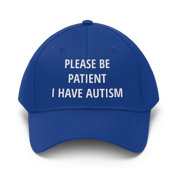 Please Be Patient I Have Autism Hat - Etsy