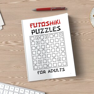Digital Download Futoshiki Games for Adults, 100 Printable 'more or ...