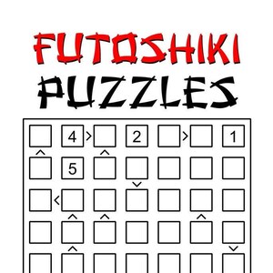 Digital Download Futoshiki Games for Adults, 100 Printable 'more or ...