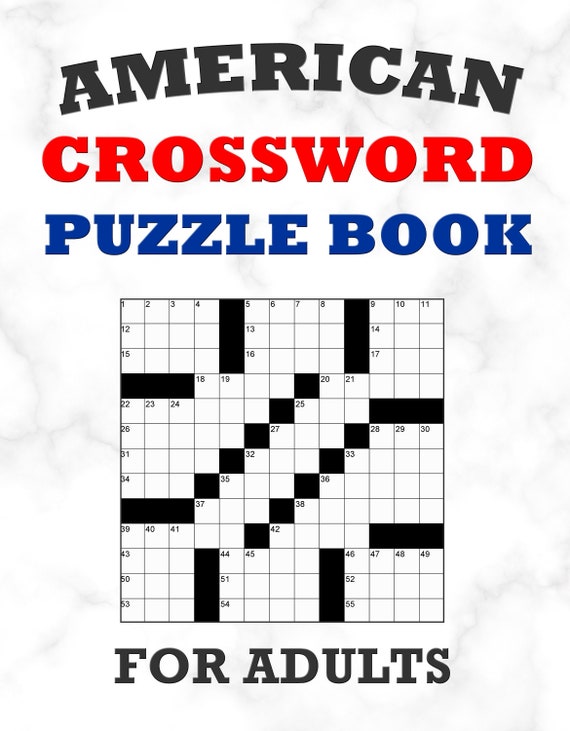 Digital Download 100 Printable American Crossword Puzzles for - Etsy