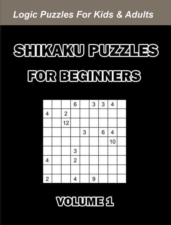 Shikaku Logic Puzzle Printable Digital Download Games 160 | Etsy