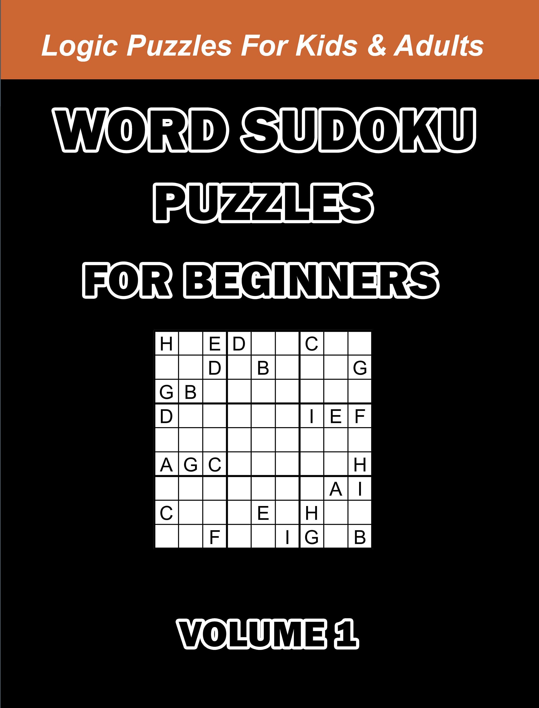 Word Sudoku Puzzles for Beginners Digital Download , 100 Printable ...