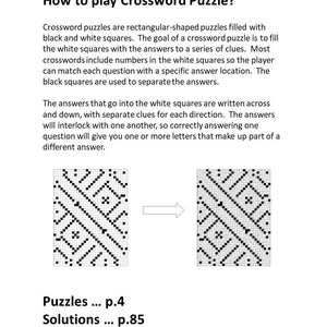 Digital Download 40 Printable Giant Crossword Puzzles for Adults, Large ...