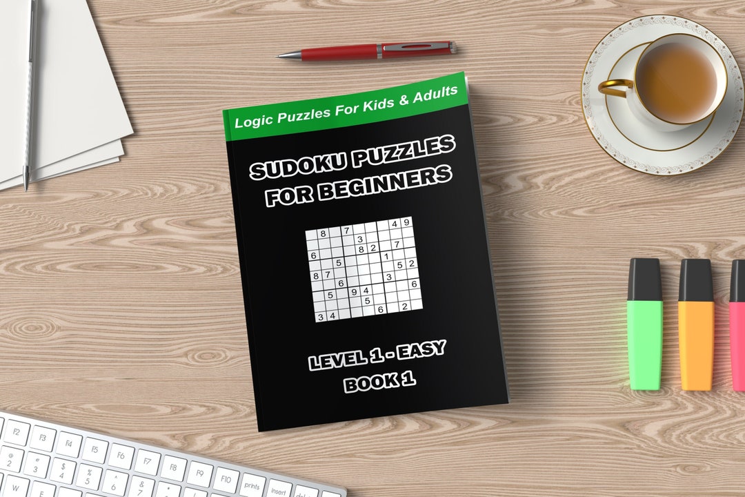 Digital Download 100 Printable Sudoku Puzzles for Beginners, Easy Logic ...