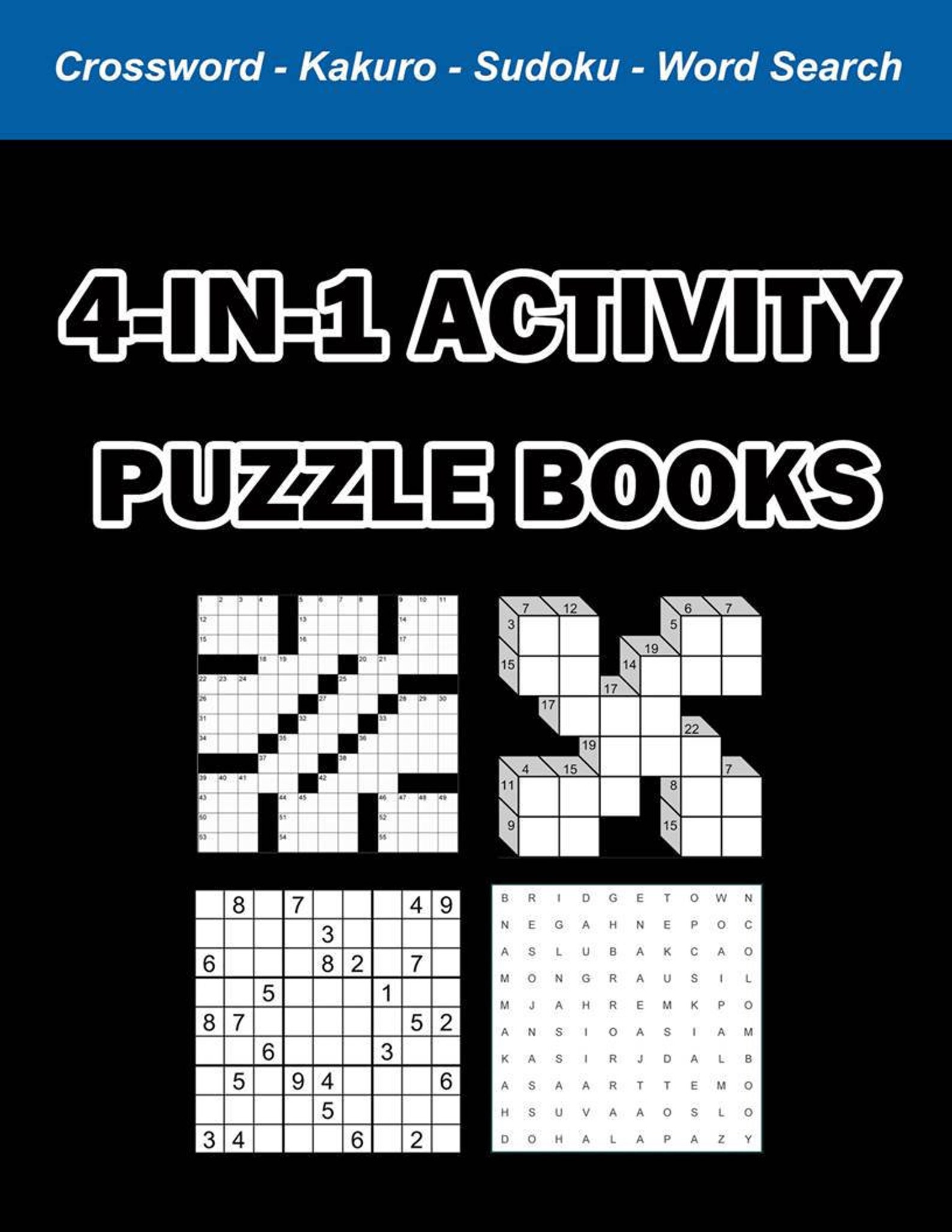 Digital Download 100 Printable Activity Puzzles For Adults & | Etsy