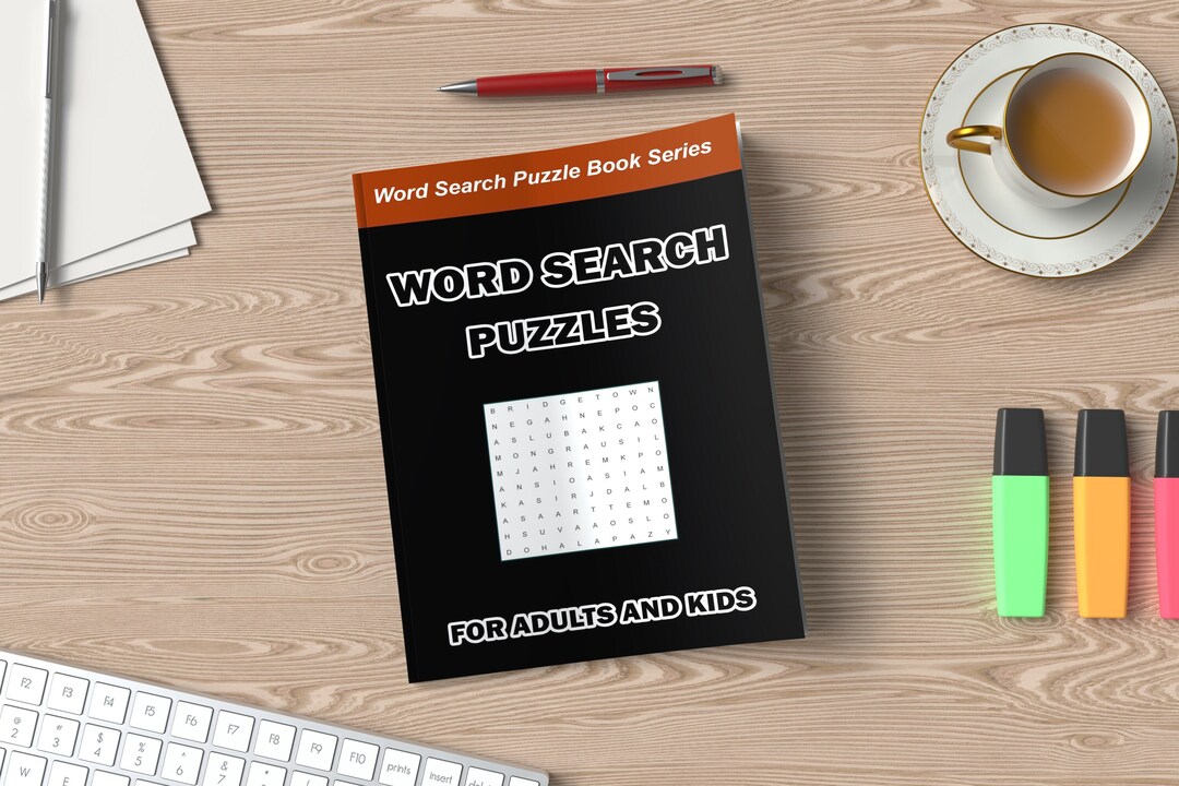 Digital Download 100 Printable Word Search Puzzles for Adults & Kids ...