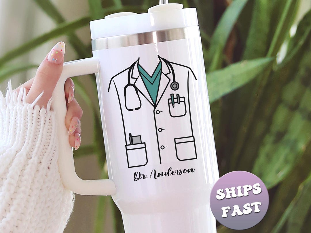 Personalized Doctor Tumbler - Custom Medical Gift for Doctors, Nurses ...