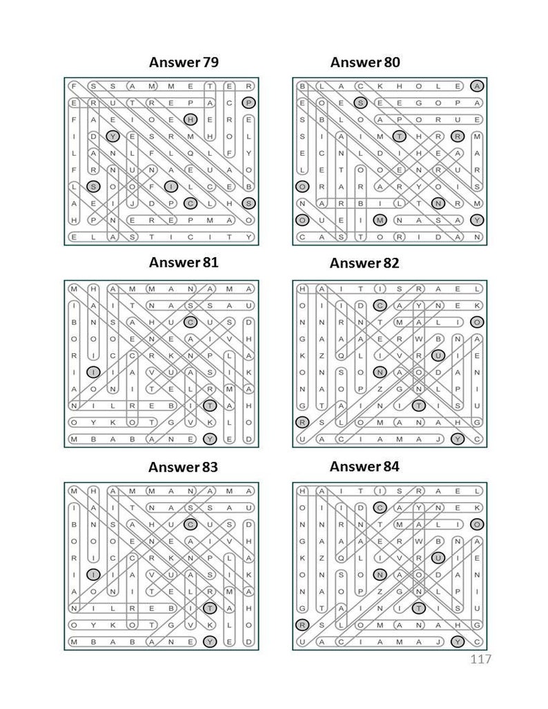 Digital Download 100 Printable Activity Puzzles For Adults & | Etsy