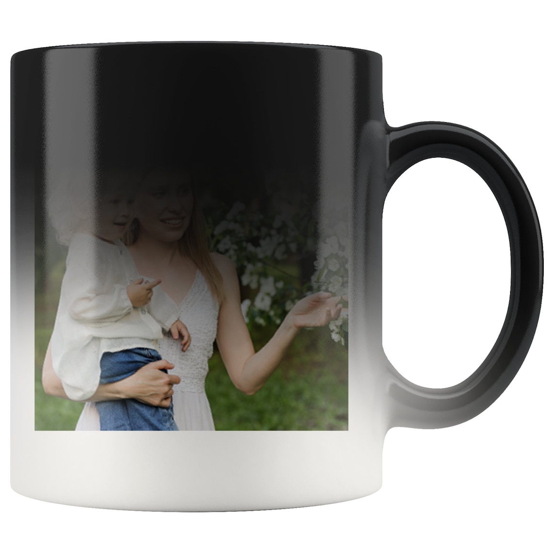 Custom Photo Magic Mug, Personalized Color Changing Mug, Heat Change ...
