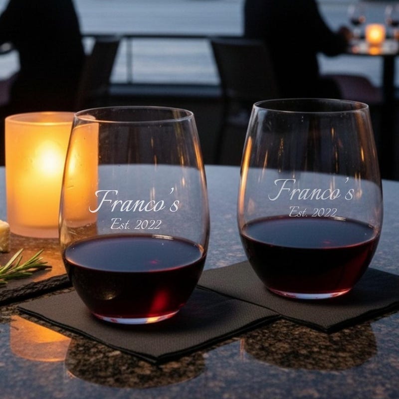 Wine Engraved Sets - Etsy