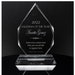 Personalized 7 Diamond Crystal Award Plaque Custom - Etsy