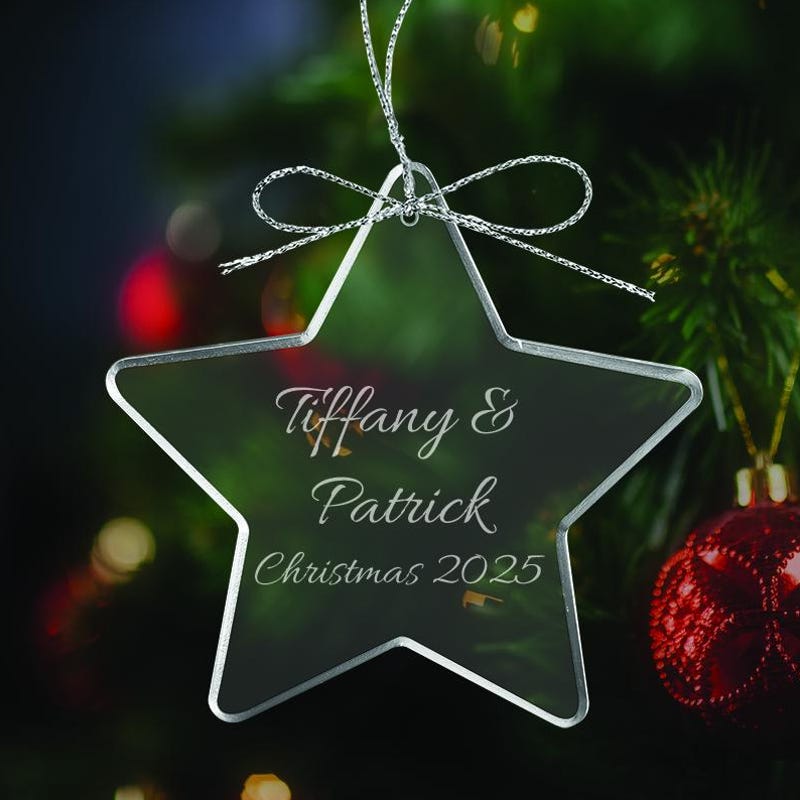 Hand Blown Star Ornament - Etsy