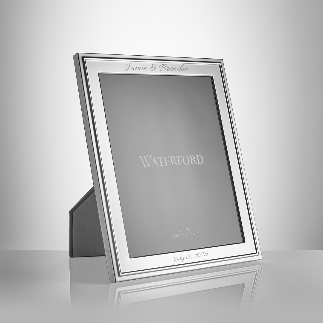 Waterford Classic Personalized 8x10 Picture Frame, Custom Engraved ...