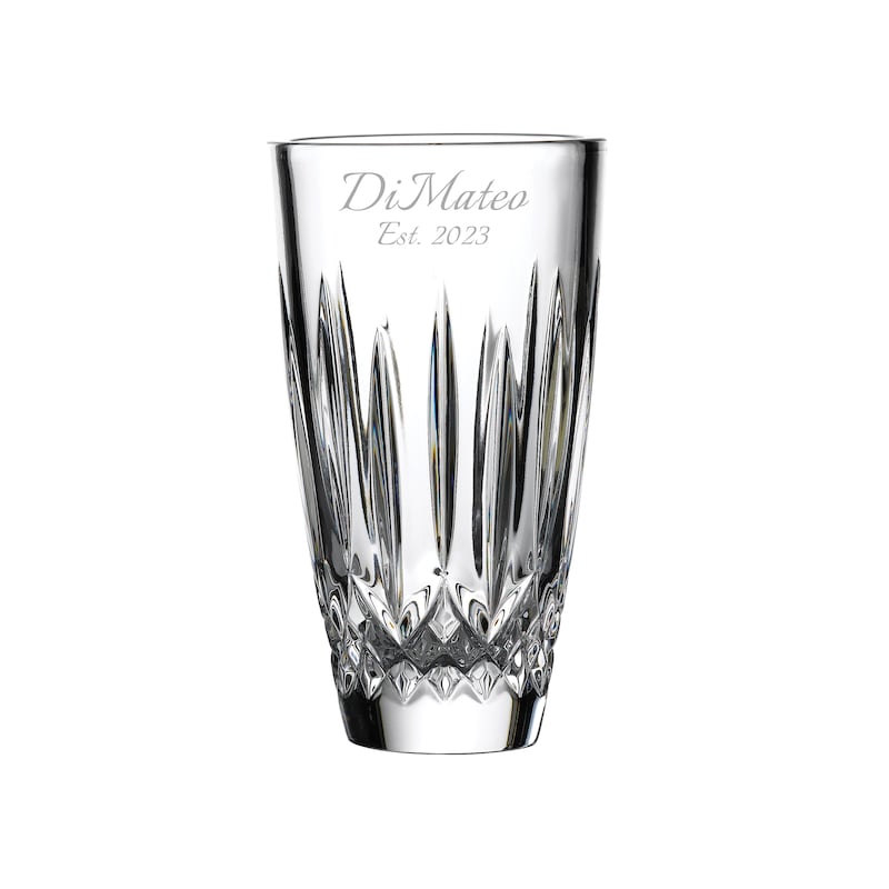 7 Crystal Vase - Etsy