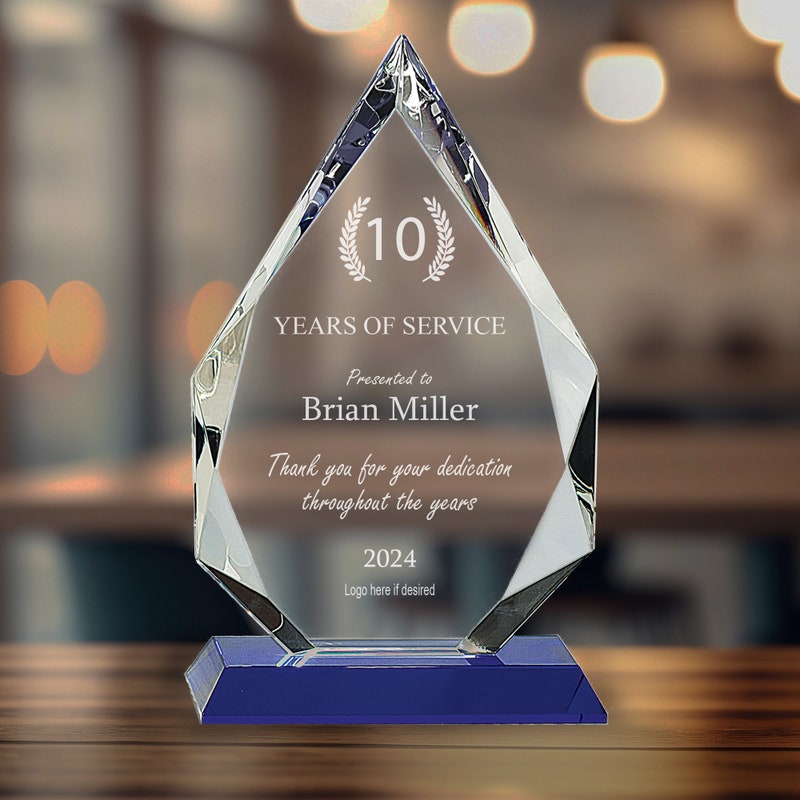 Personalized Award - Etsy