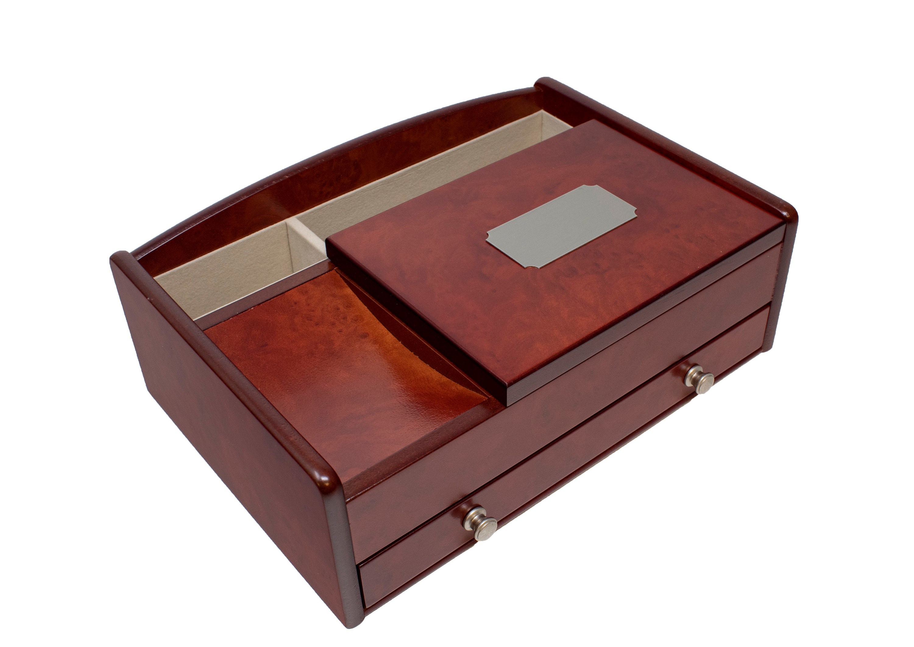Mele & Co Personalized Davin Mens Valet Box Custom Engraved - Etsy