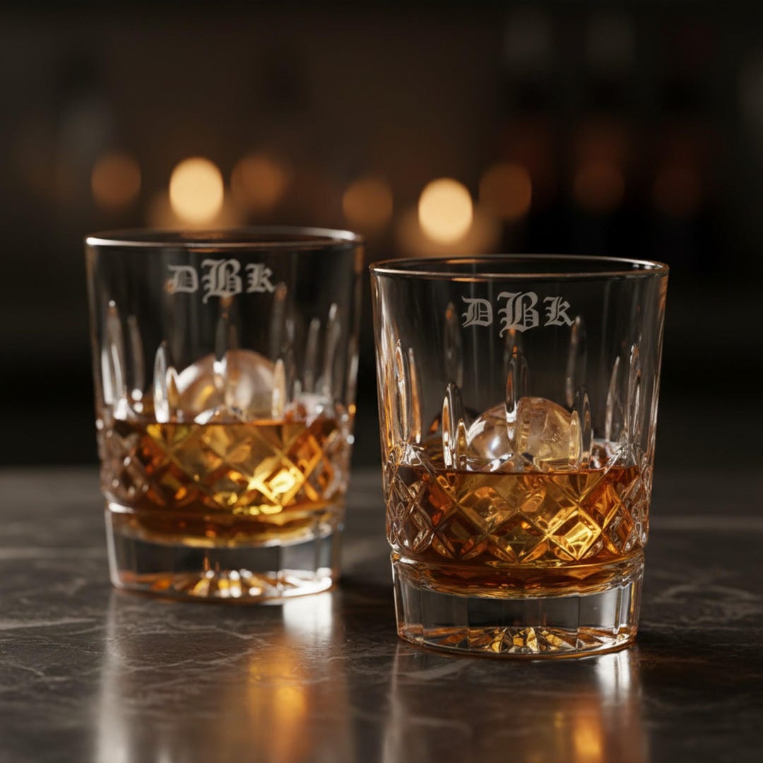 Waterford Personalized Lismore Double Old Fashioned Glasses, Set of 2 ...