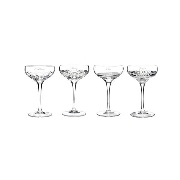 Waterford Mixology Coupe Glasses - Etsy