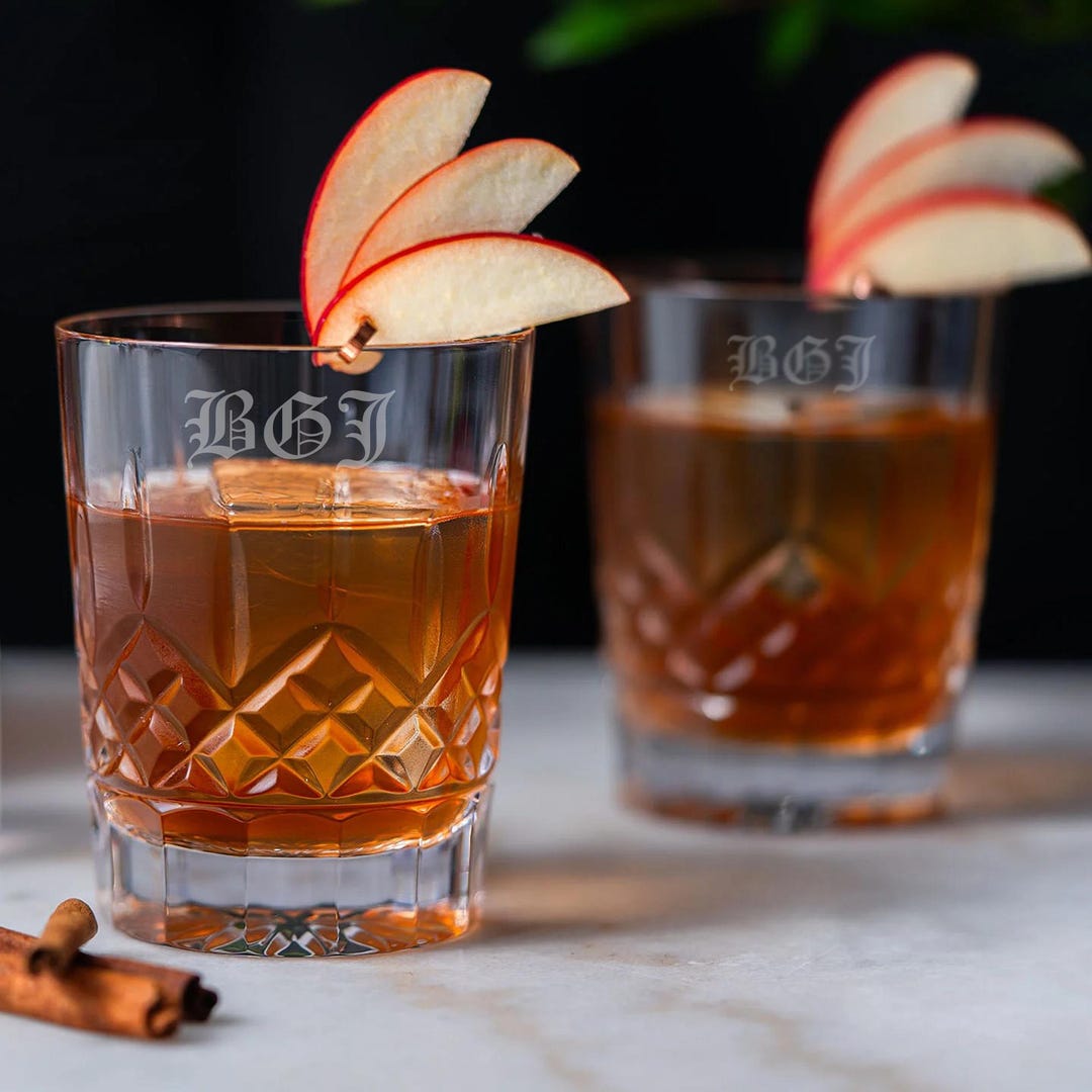 Waterford Personalized Lismore Double Old Fashioned Glasses, Set of 2 ...