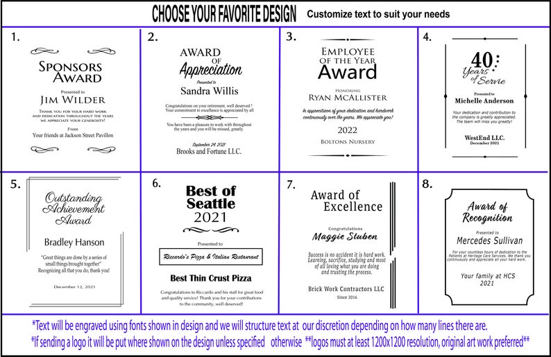 Personalized Crystal Book Award in Two Sizes / Custom Engraved Glass ...