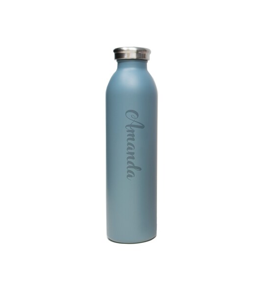 Personalized Sage 20oz Stainless Steel Water Bottle / | Etsy