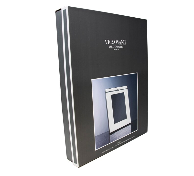 Vera Wang Wedgwood Personalized Infinity Silver 5x7 Wedding - Etsy