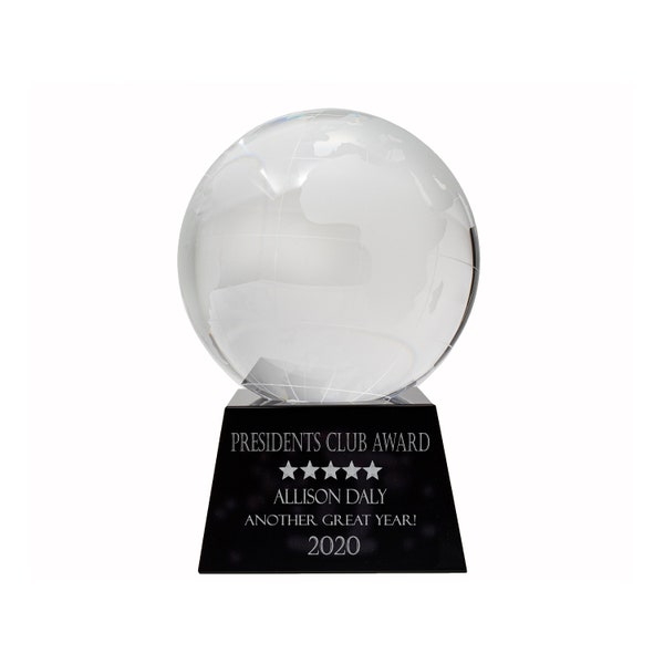 Etched Glass Globe - Etsy
