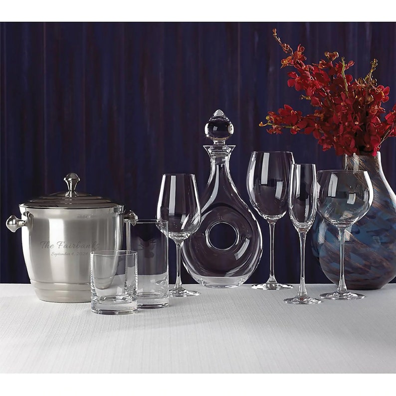 Lenox Tuscany Classics Personalized Stainless Steel Ice Bucket With Lid ...