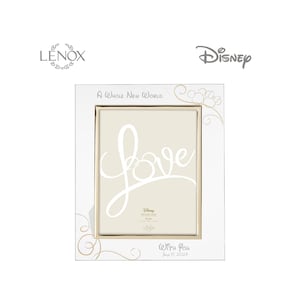 Lenox Personalized Disney Bridal 8x10 Picture Frame, Custom Engraved ...