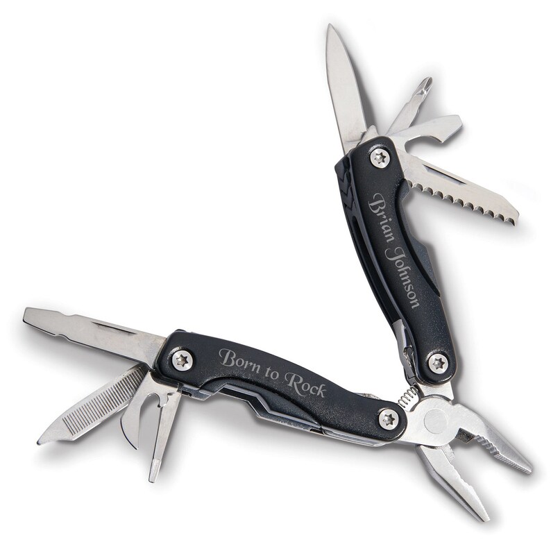 Personalized Black Stainless Steel 4 Multi Tool / Custom | Etsy