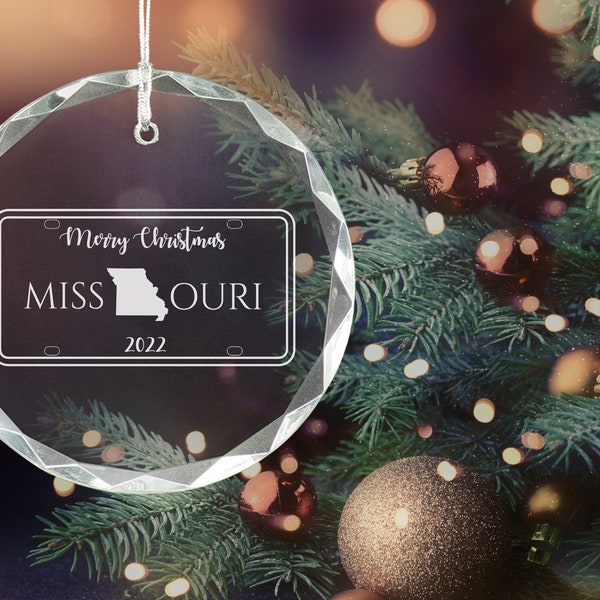 Missouri Ornament - Etsy