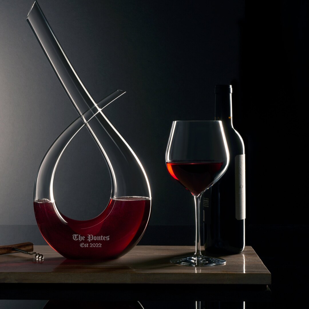 Waterford Personalized Elegance Accent Decanter, Custom Engraved 40oz ...