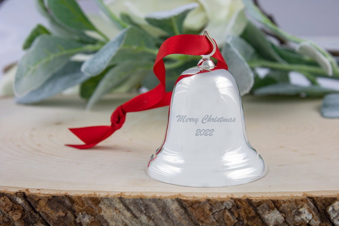 Reed and Barton Personalized Ring in the Season™ Legacy Bell Sterling ...