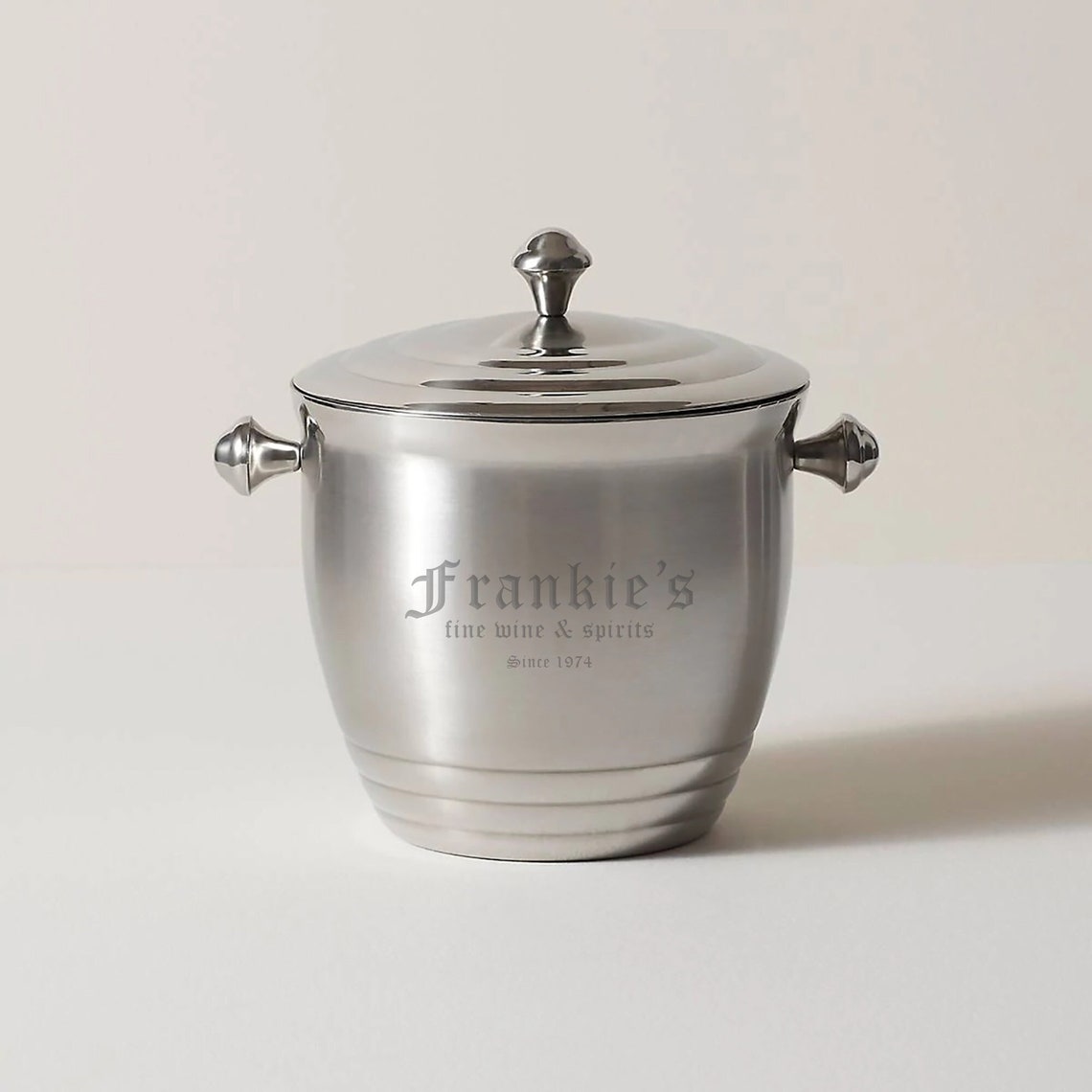 Lenox Tuscany Classics Personalized Stainless Steel Ice Bucket With Lid ...