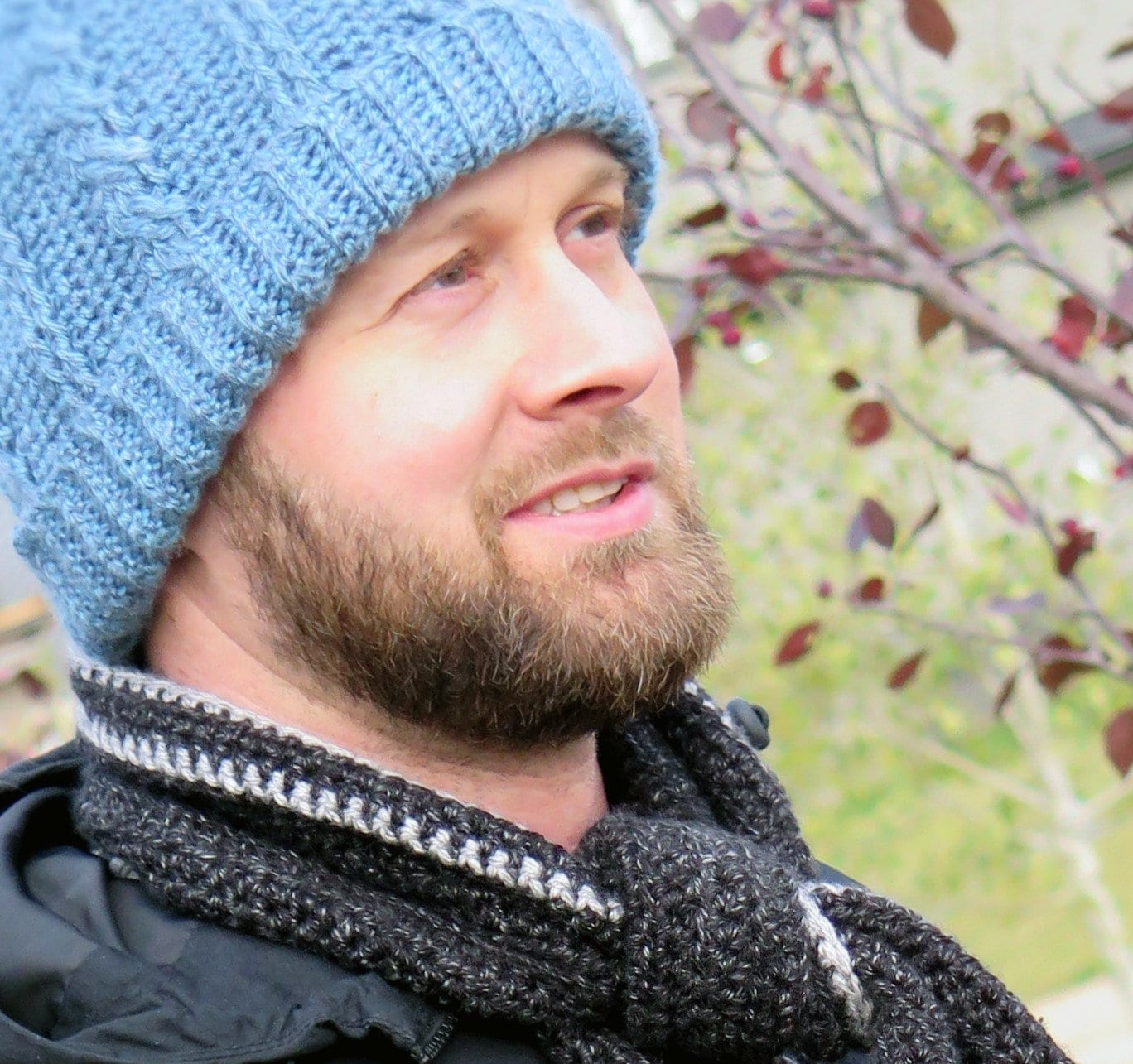 Cabled Beanie Crochet Pattern for Men- Men's Cable Hat- Crochet Cable ...