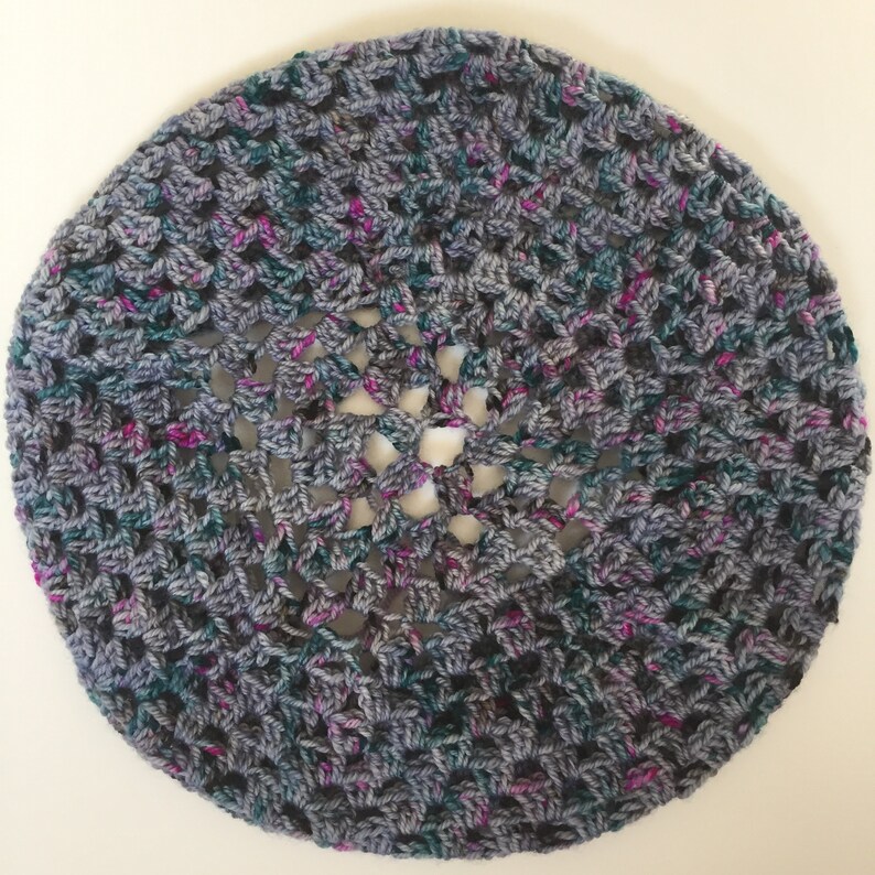 Women's Beret Crochet Pattern- Crochet Tam Pattern- Women's Spring Hat ...