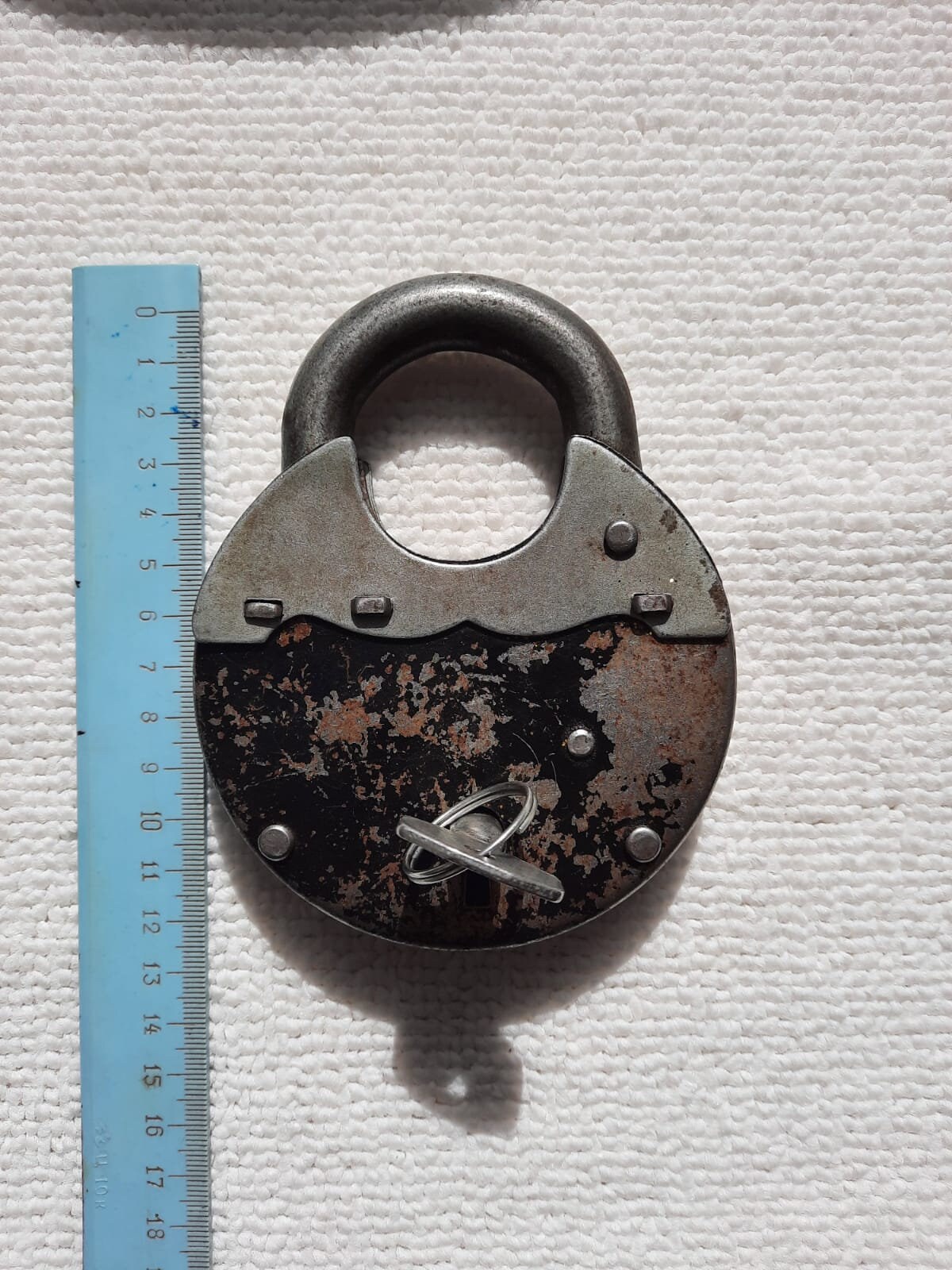 Vintage Soviet Union Padlock With Keys - Lock&key - Made in USSR - Etsy