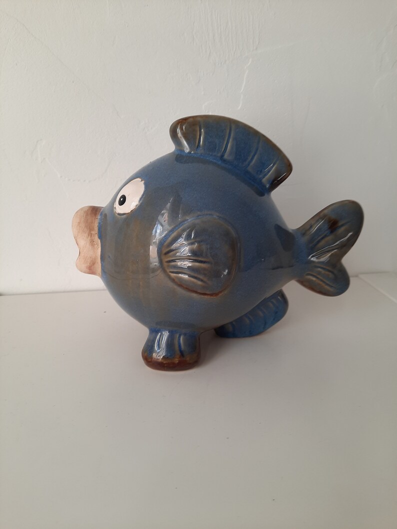 Vintage Ceramic Nemo Fish Figure by SHUDEHILL - Etsy