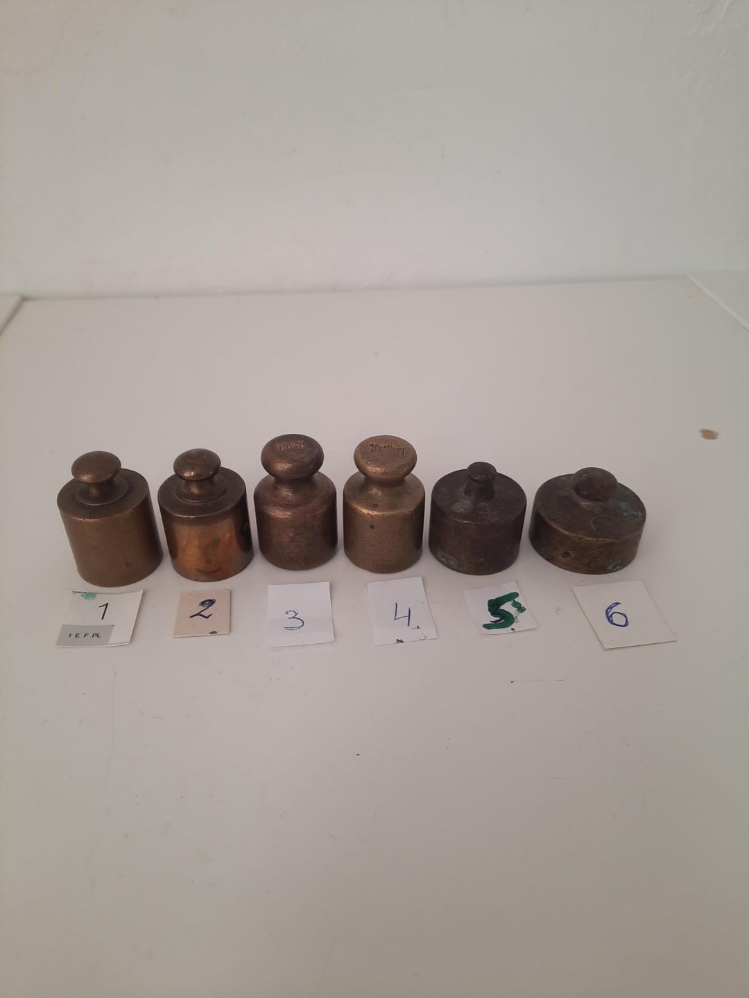 ONE!!! Vintage Solid Brass Small 100 G Weight for Scale / Brass Scale ...