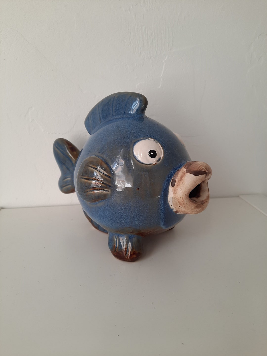 Vintage Ceramic Nemo Fish Figure by SHUDEHILL - Etsy