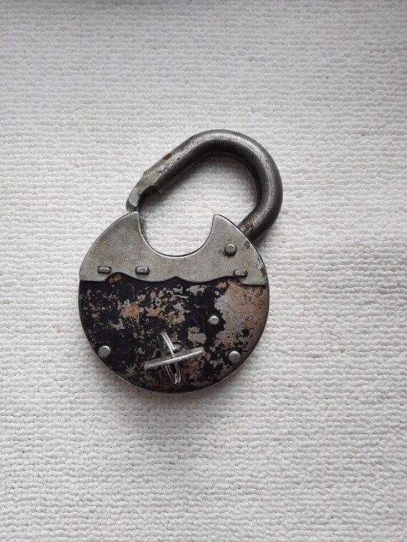 Vintage Soviet Union Padlock With Keys Lock&key Made in - Etsy
