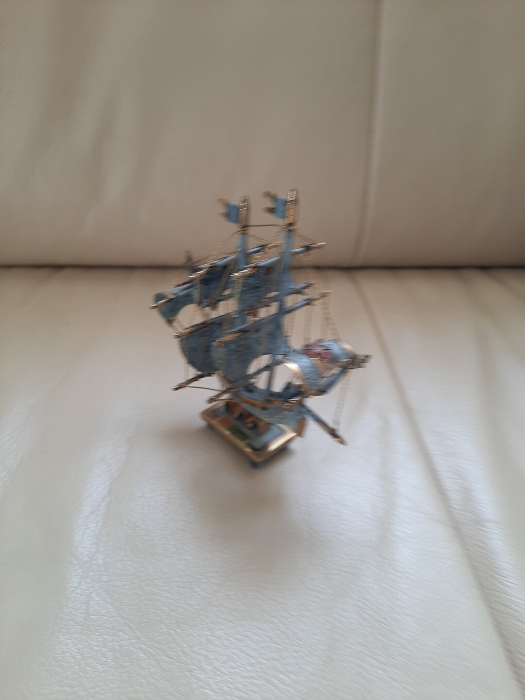 Hand Made Metal Model Ship From Portugal - Etsy