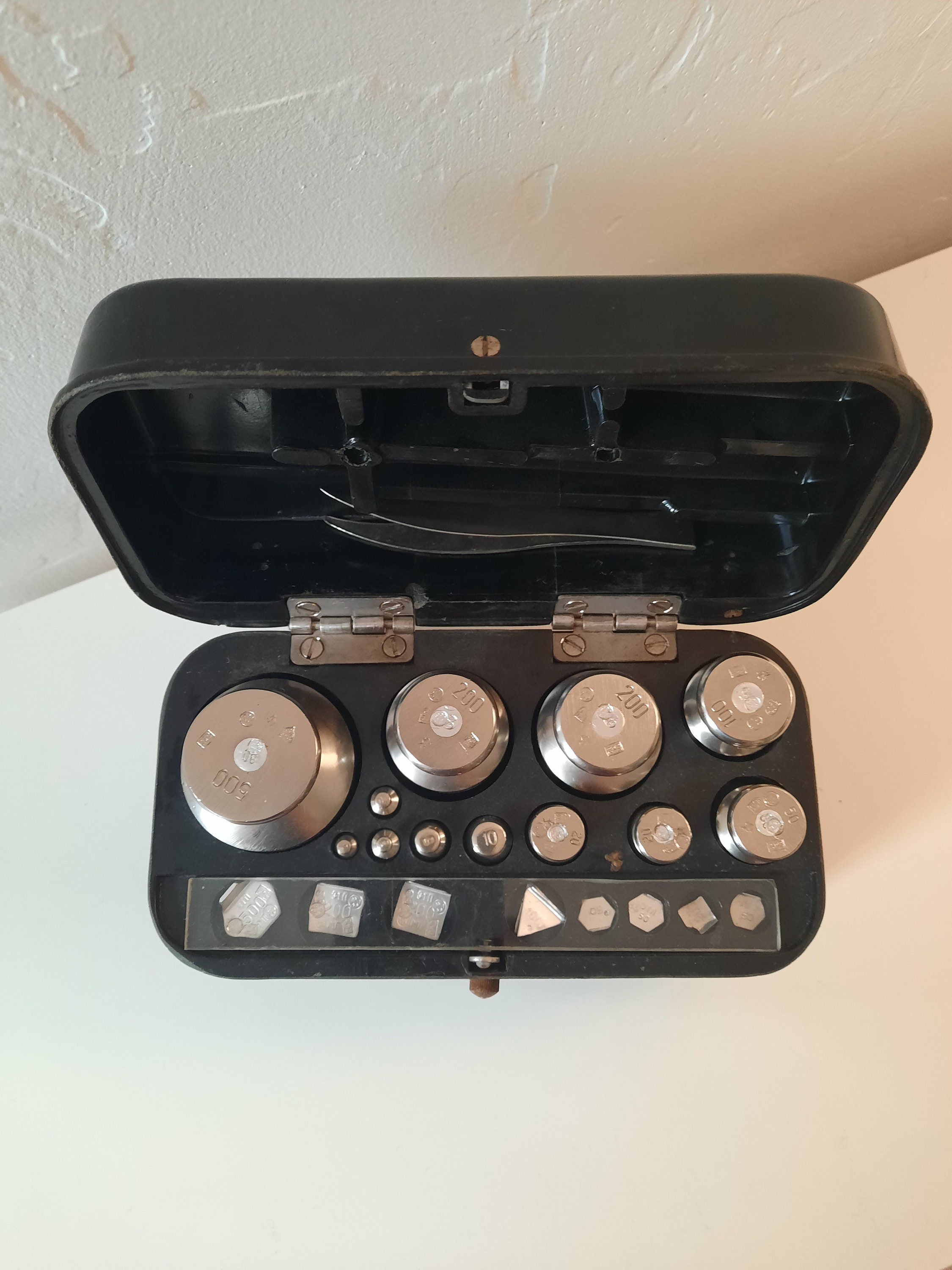 Soviet Set of Weights, Scale Weights, Scales Weight in Box, Laboratory ...